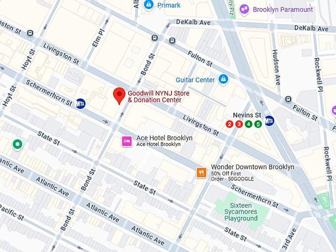 16. goodwill nynj store & donation center map