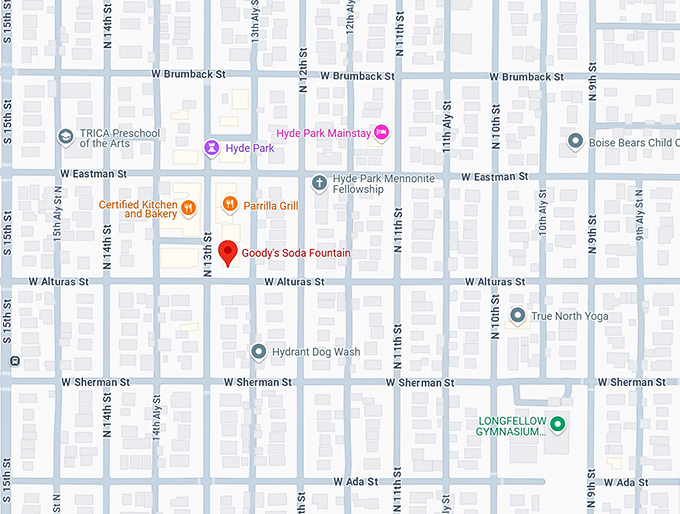 16. goody's soda fountain map