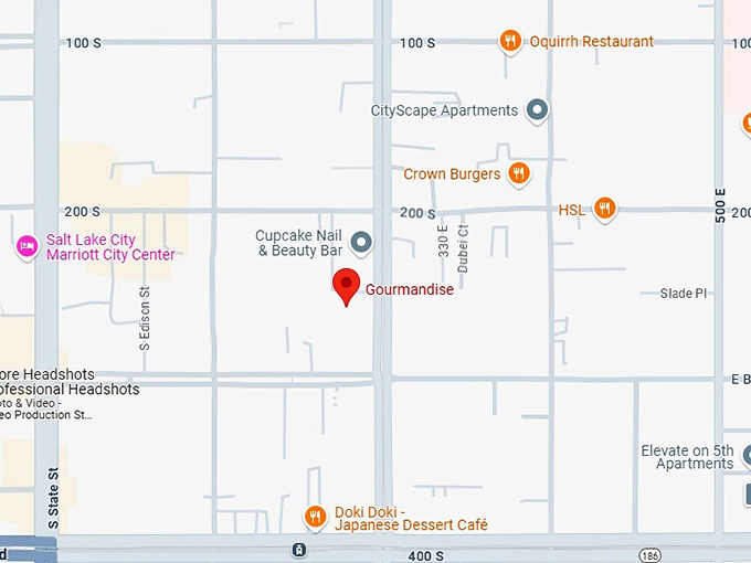 gourmandise map