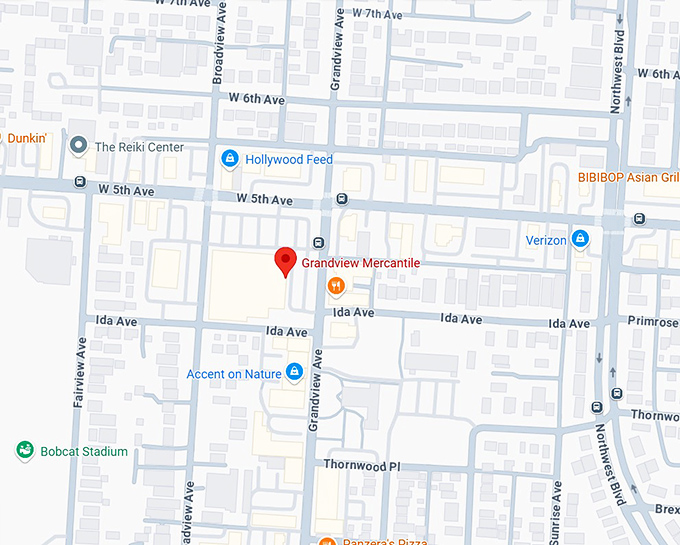 16. grandview mercantile map