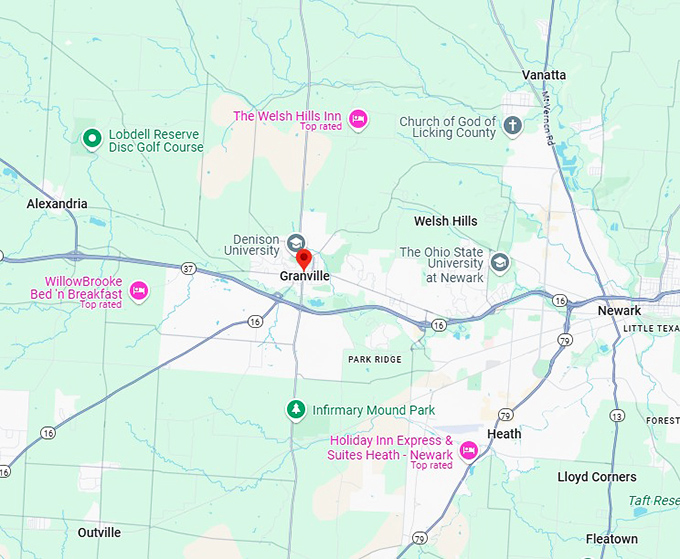 16. granville map