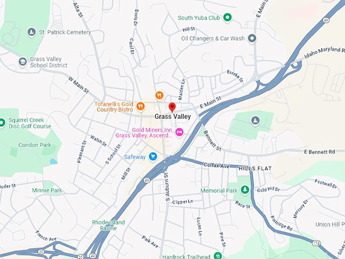 16. grass valley map