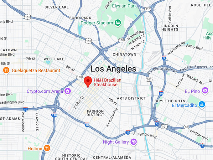16. h&h brazilian steakhouse map