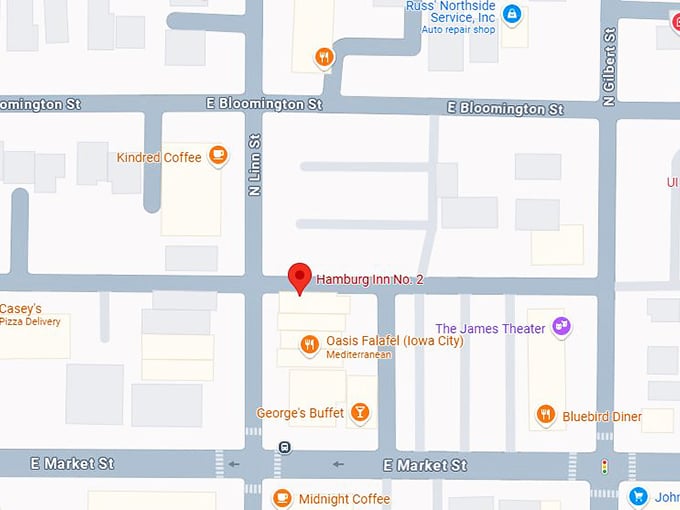 hamburg inn no. 2 map