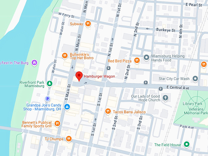 16. hamburger wagon map