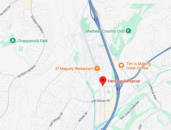 16. heritage barbecue map