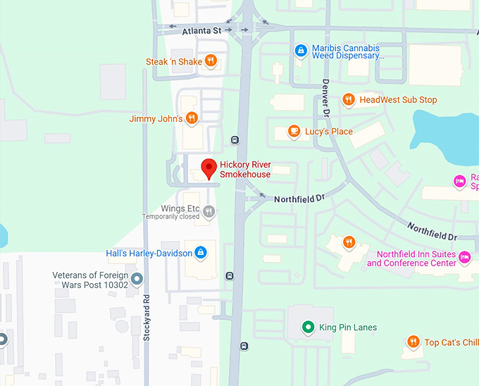 16. hickory river smokehouse map