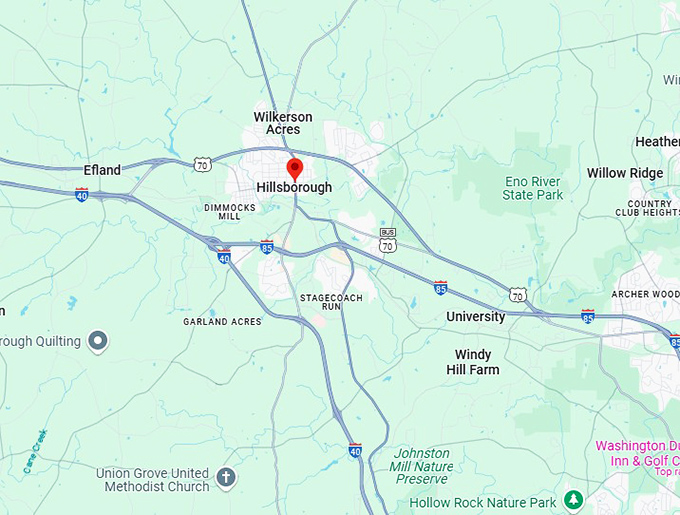 16. hillsborough map