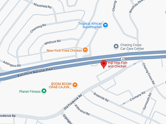 16. hip hop fish & chicken map