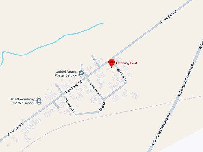 16. hitching post map