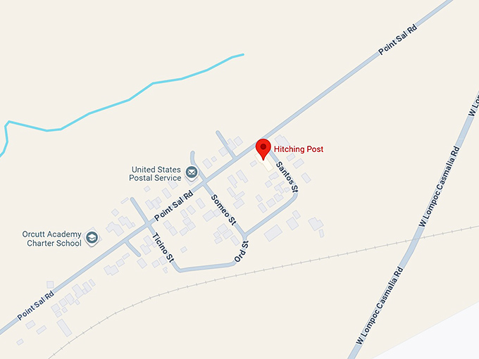 16. hitching post map