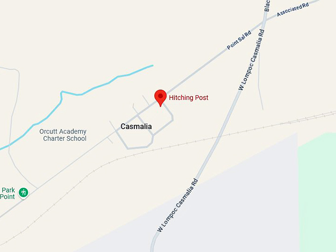 16. hitching post map