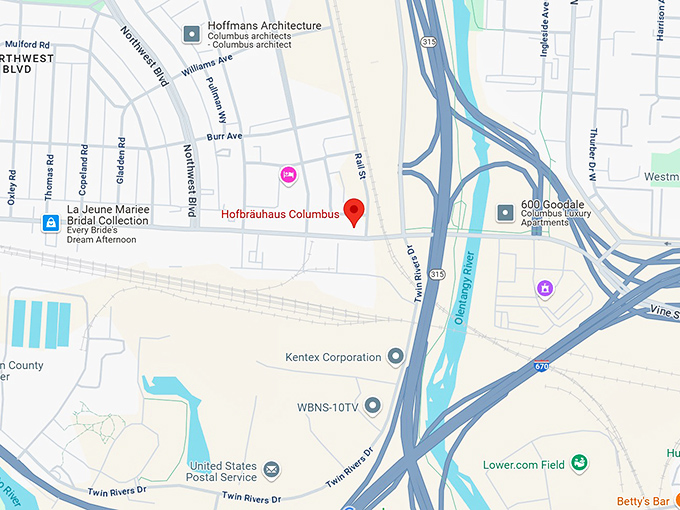 16. hofbr&auml;uhaus columbus map