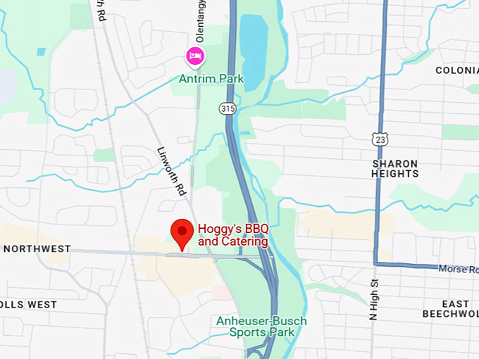 16. hoggy's bbq and catering map