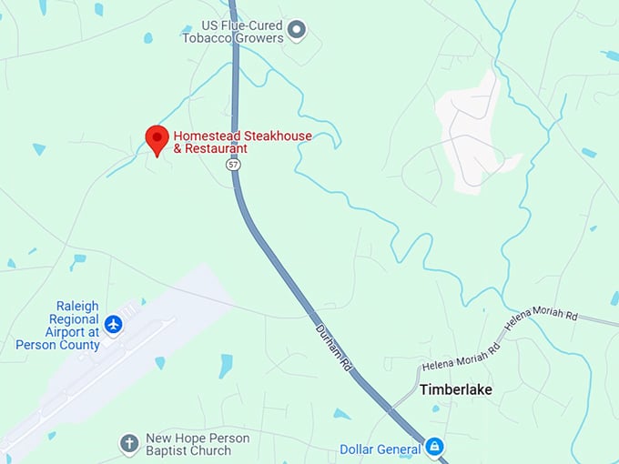 16. homestead steakhouse & restaurant map