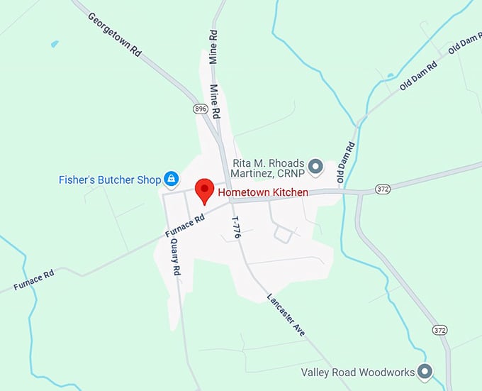 hometown kitchen map