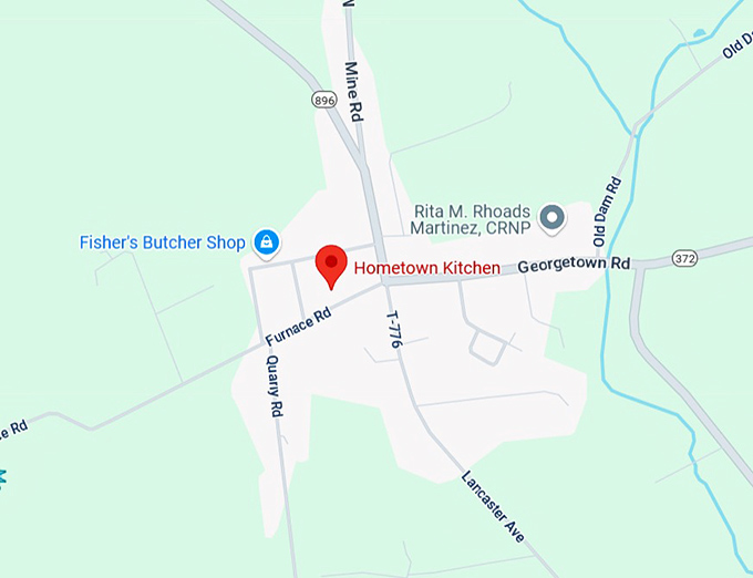 16. hometown kitchen map