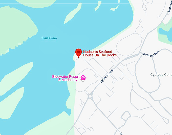 16. hudson's seafood house on the docks