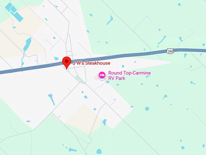 16. j w's steakhouse map