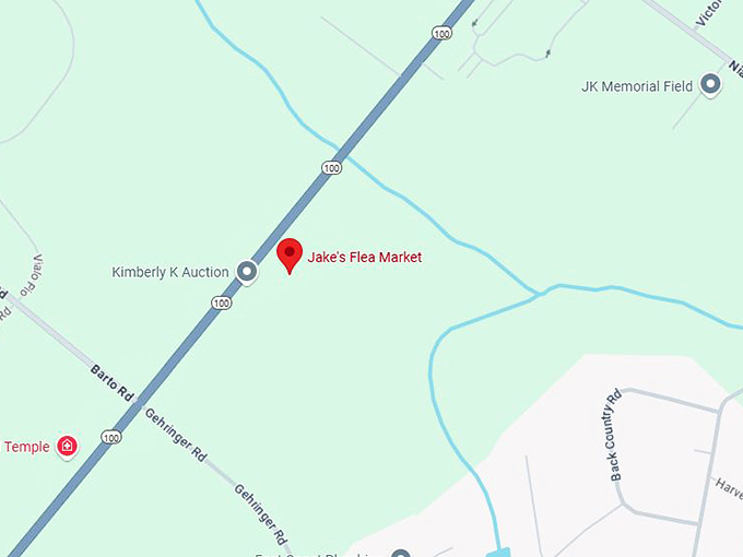 16. jakes flea market map