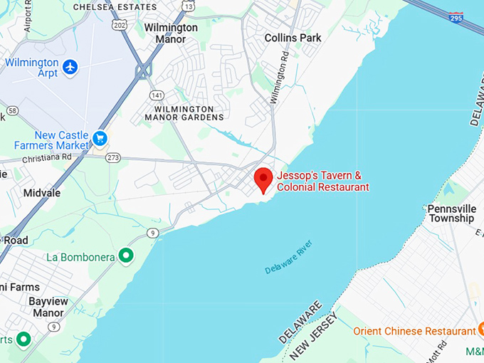 16. jessop's tavern & colonial restaurant map