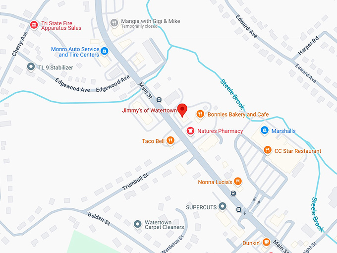 16. jimmy's of watertown map