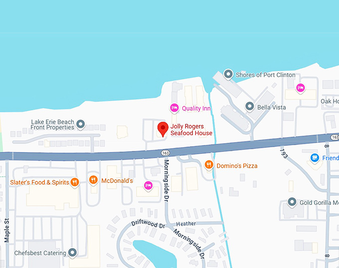 16. jolly rogers seafood house map