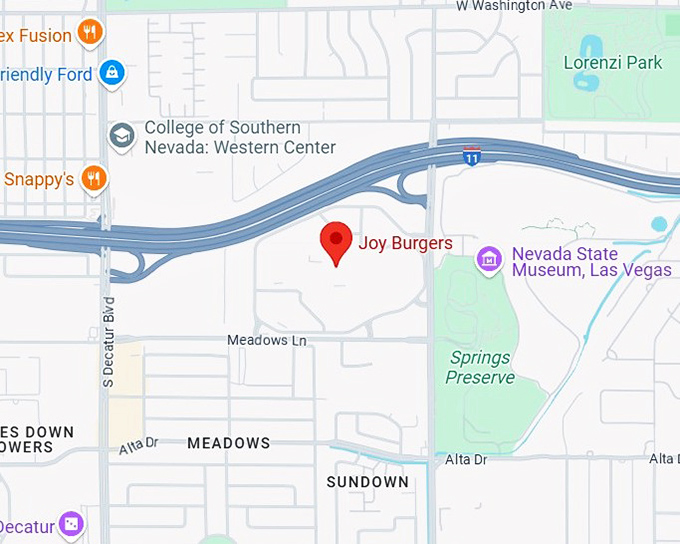 Where: 4300 Meadows Ln, Las Vegas, NV 89107