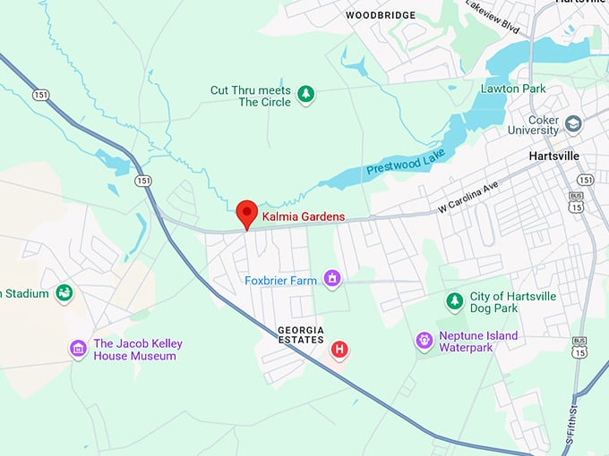 16. kalmia gardens map
