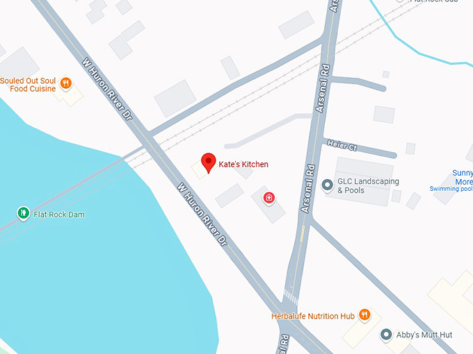 16. kate's kitchen map