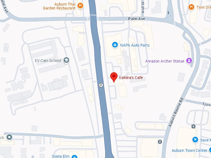 16. katrina's caf&eacute; map