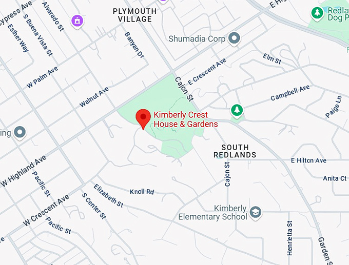 16. kimberly crest house & gardens map