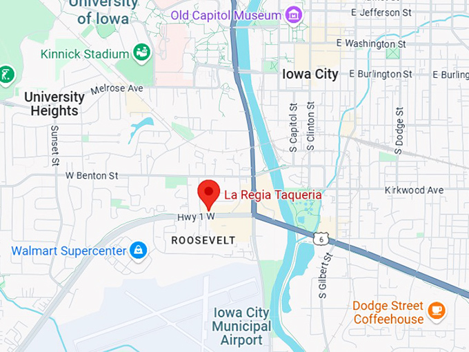 16. la regia taqueria map