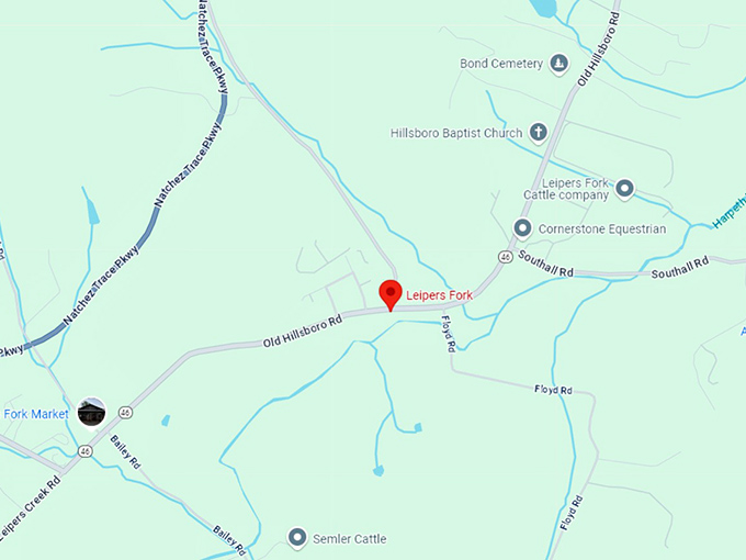 16. leiper's fork map