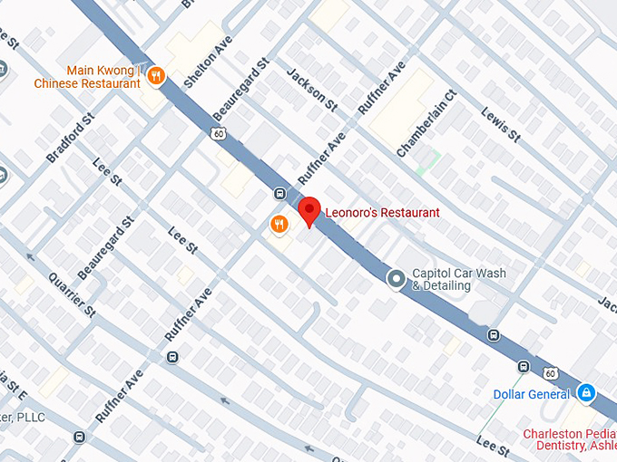 16. leonoro's restaurant map