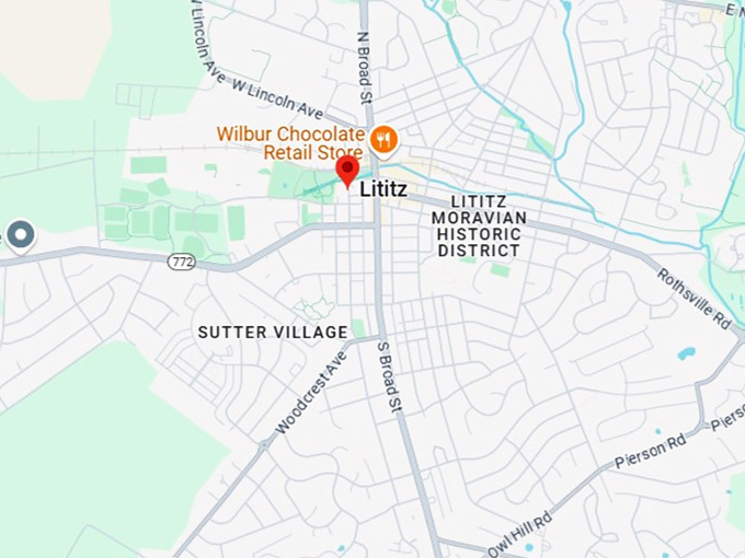 16. lititz map