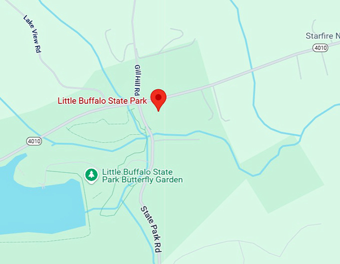 16. little buffalo state park map