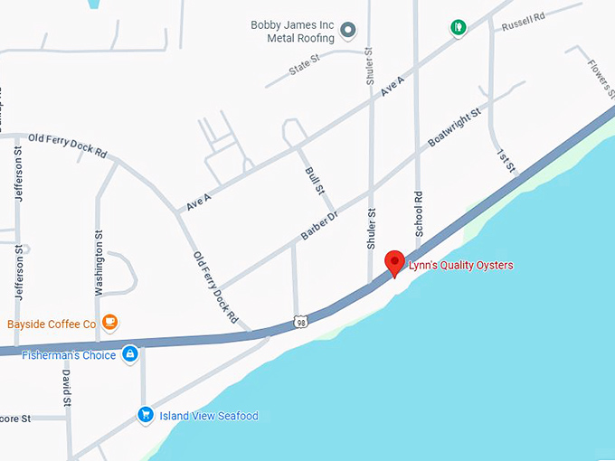 16. lynn's quality oysters map