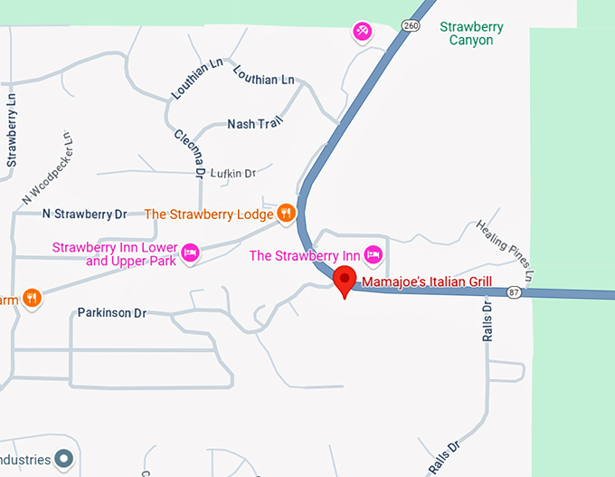 16. mamajoe's italian grill map