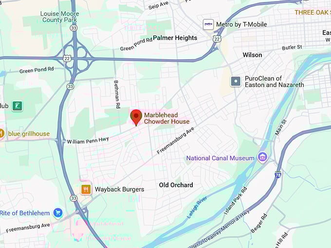 16. marblehead chowder house map