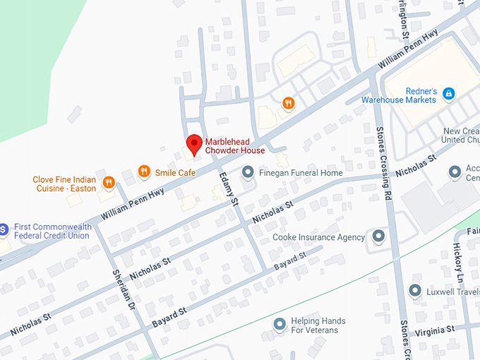 16. marblehead chowder house map