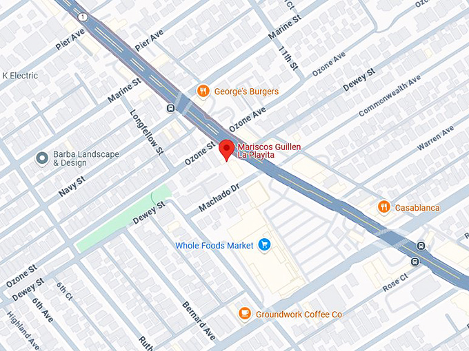 16. mariscos guillen la playita map