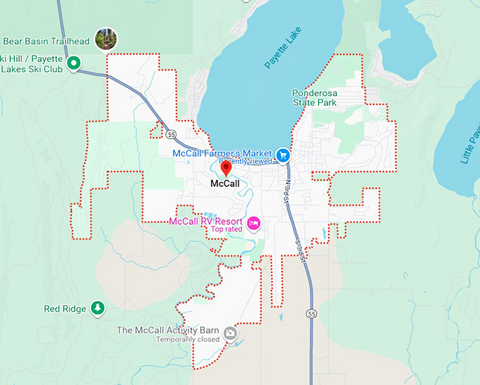 16. mccall, id map