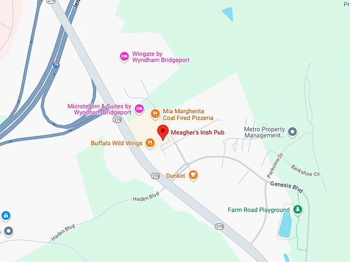 16. meagher's irish pub map