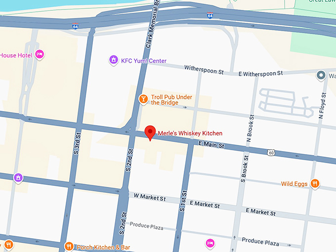 16. merle's whiskey kitchen map