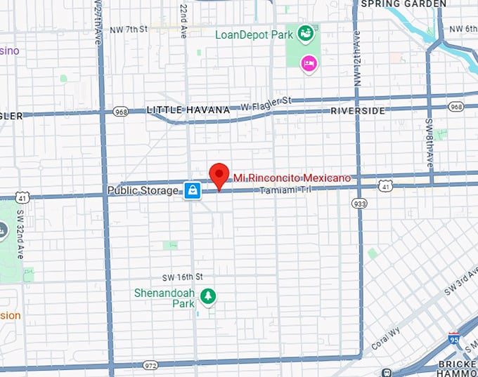 16. mi rinconcito mexicano map