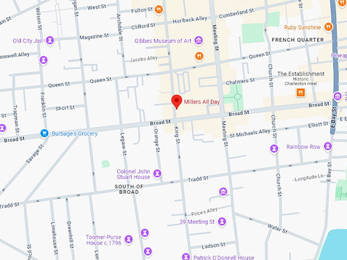 16. millers all day map