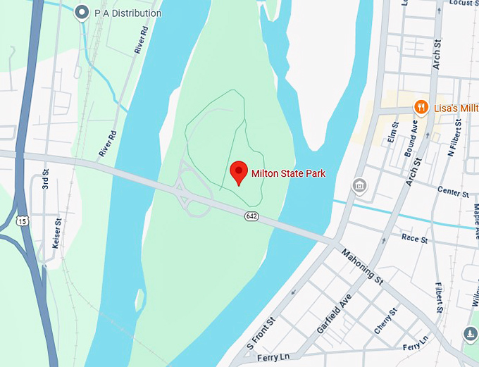 16. milton state park map