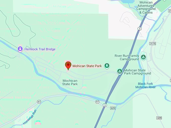 16. mohican state park map