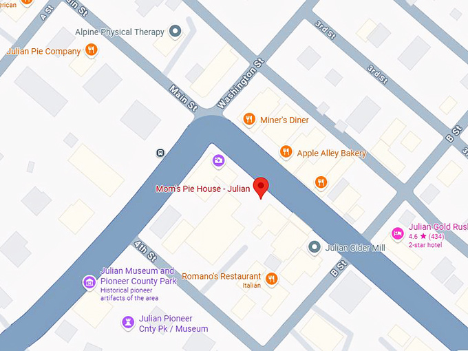 16. mom's pie house map